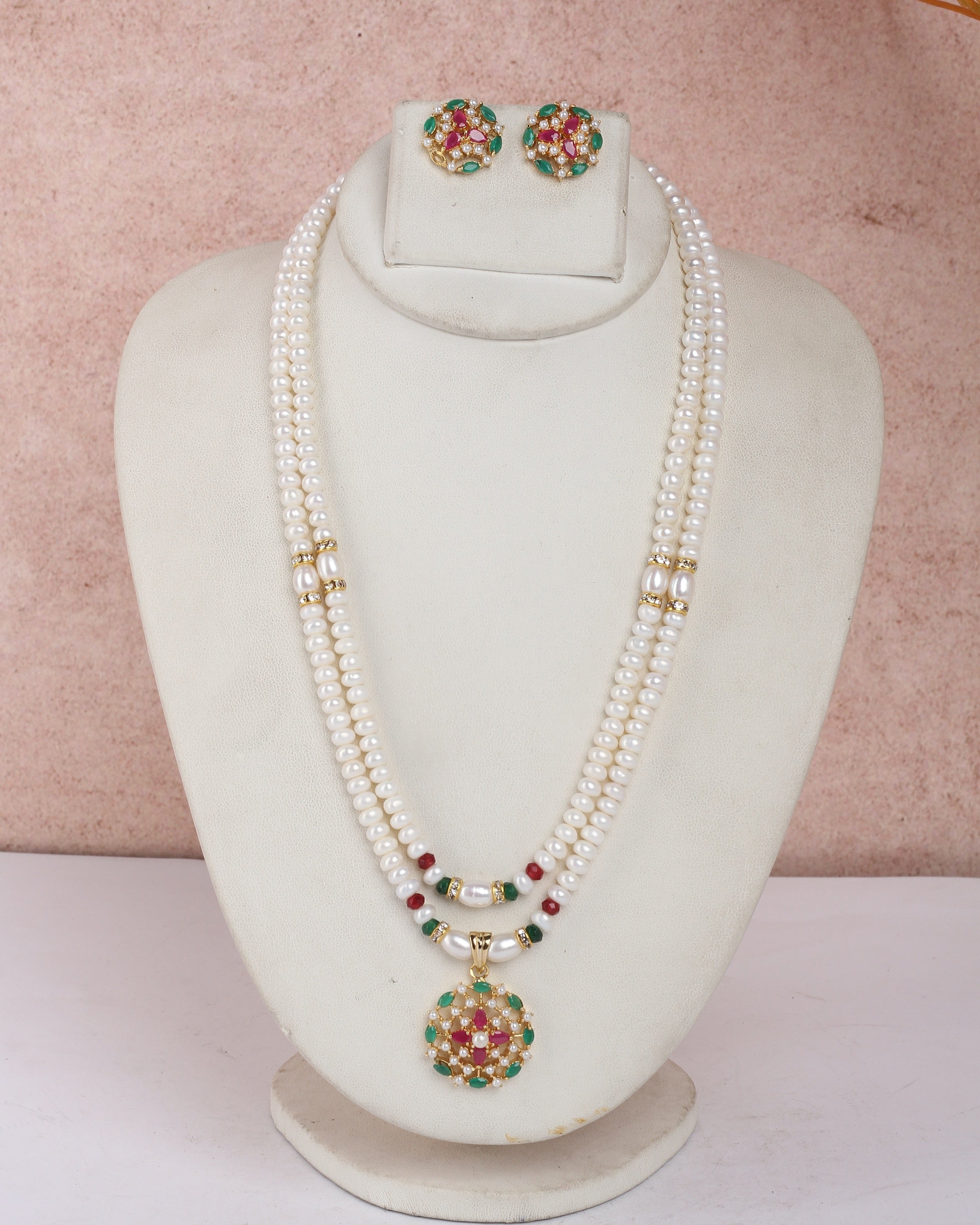 Real Natural Fresh Water Exclusive Pearls Set For Women With Certifica ...