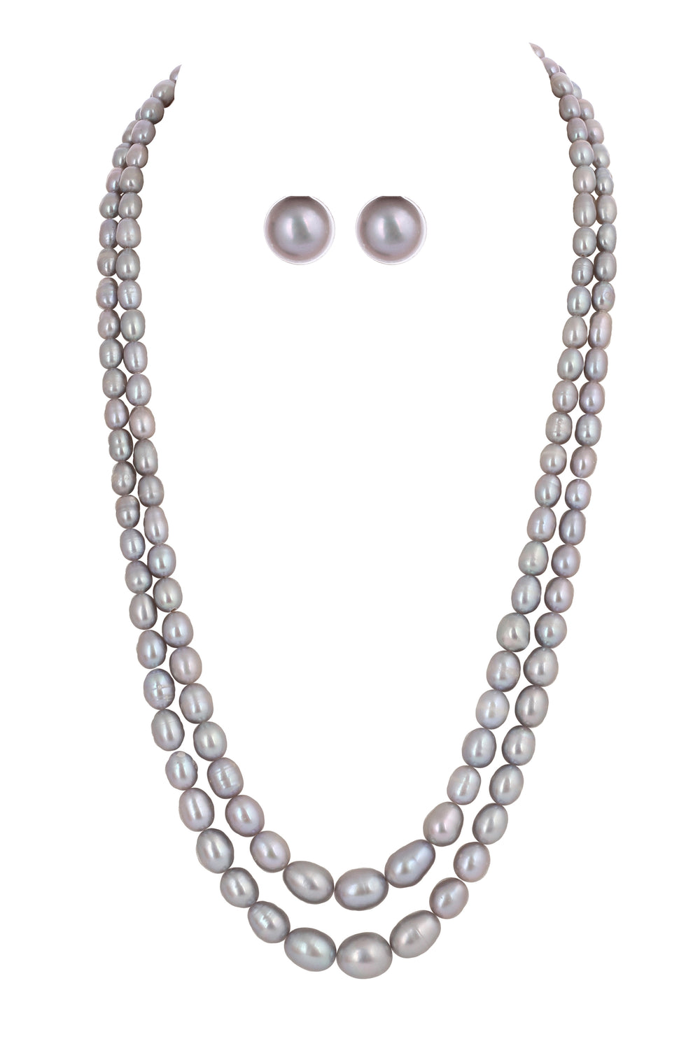 Buy Real Natural Freshwater Pearl Mala Set Online – Certified – Pitti ...
